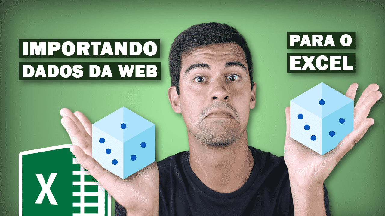 Importar dados da WEB para o Excel Importar dados da WEB para o Excel