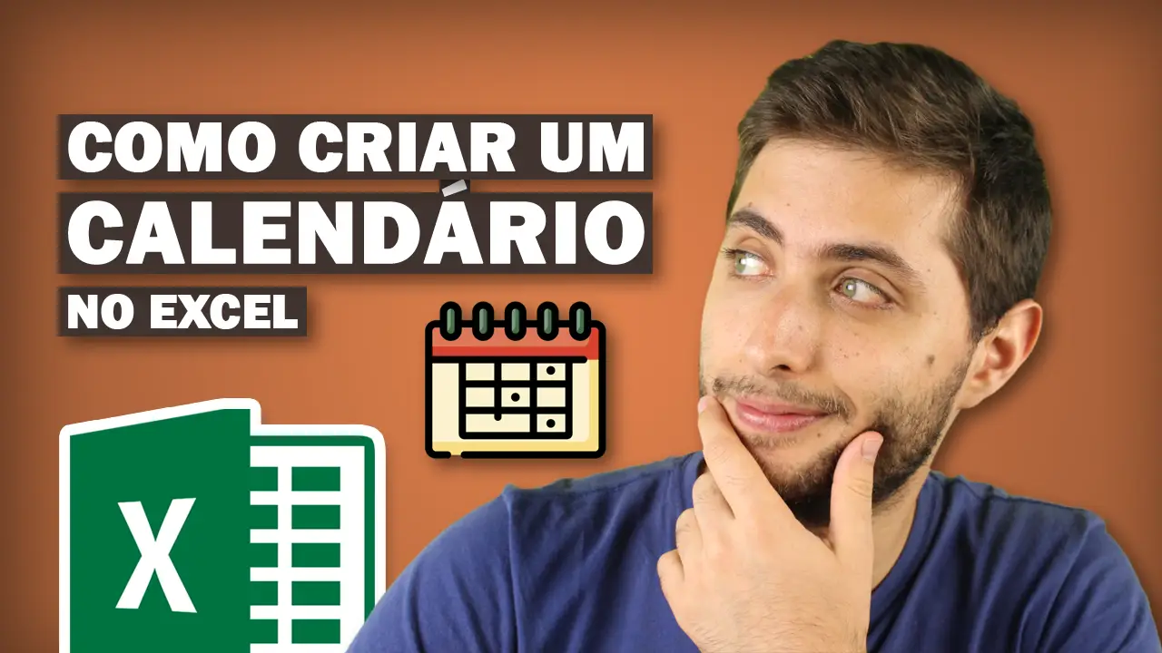 Calendário no Excel - Passo a Passo Simples e Detalhado