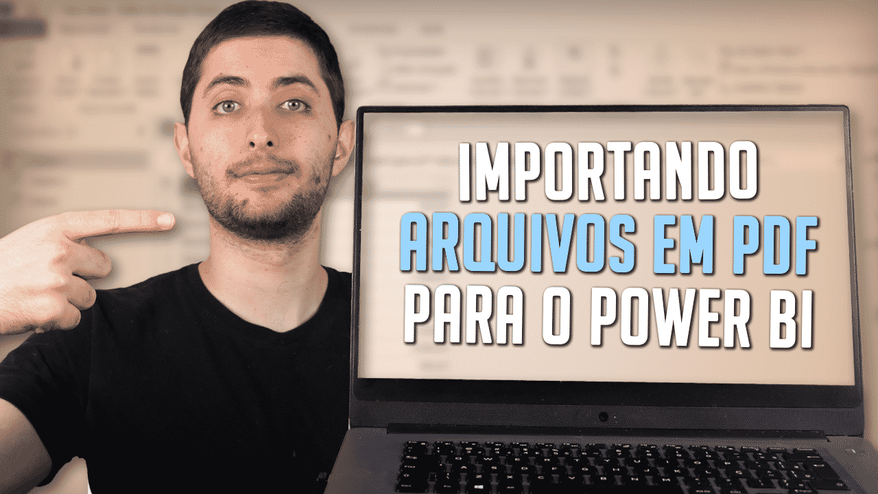 Importar PDF para o Power BI usando Editor de Consultas