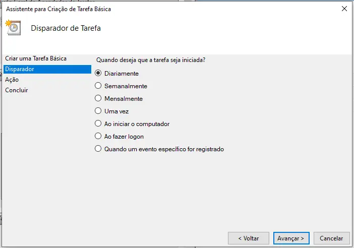 Executar Código em Python Automaticamente