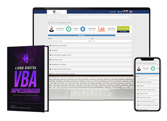 Curso de Excel VBA Avançado, Completo e Com Certificado! Curso de Excel VBA Avançado, Completo e Com Certificado!
