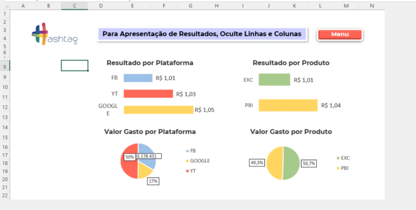Dicas de Design no Excel - 8 Dicas para Melhorar suas Planilhas