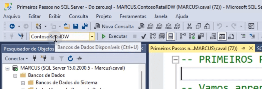 Primeiros Passos no SQL - Comandos Básicos do SQL