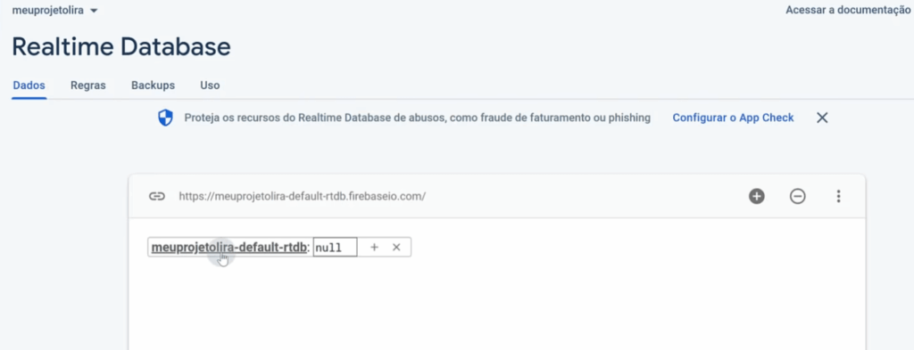 REST API do Firebase - Integração do Banco de Dados com Python REST API do Firebase - Integração do Banco de Dados com Python