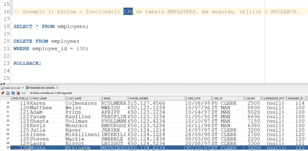 Comandos COMMIT e ROLLBACK no SQL - Aprenda Agora! Comandos COMMIT e ROLLBACK no SQL - Aprenda Agora!