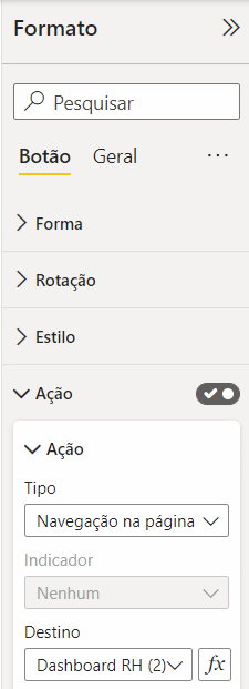 Menu de Navegação no Power BI - Impressione com esse Menu!