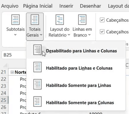 Configurações do Excel para Tabela Dinâmica - Crie seu Layout!