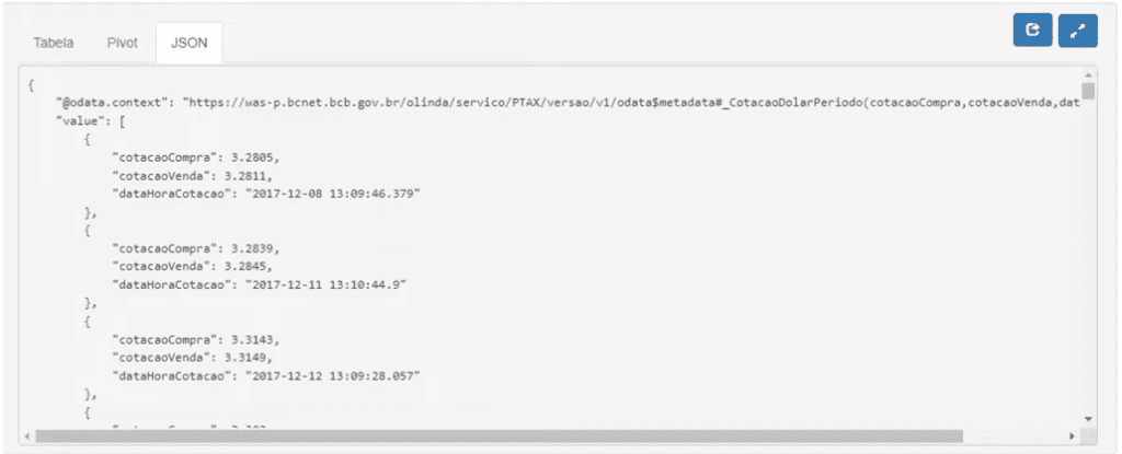 Api Do Banco Central Com Vba Usando Api Com Paginação