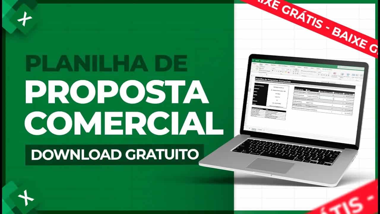 Planilha de Propostas Comerciais no Excel - Pronta em um Clique