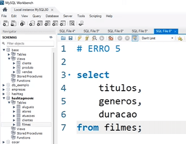 %Erros Comuns ao Usar o SQL - Aprenda com Exemplos!%