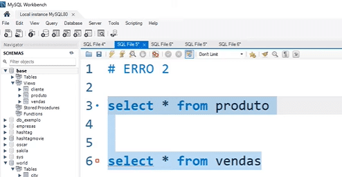 %Erros Comuns ao Usar o SQL - Aprenda com Exemplos!%