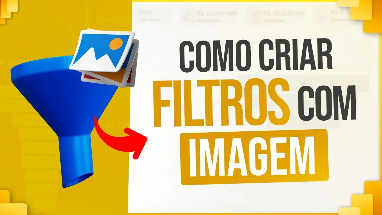 Filtro com Imagens no Power BI