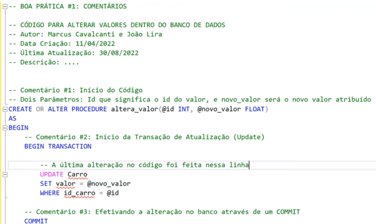 %3 Boas Práticas de Programação! Melhore seus códigos SQL%