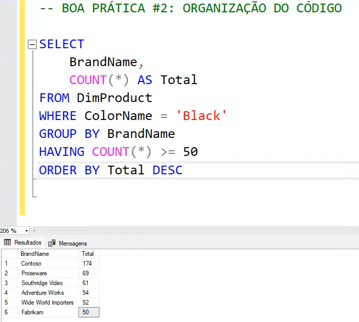 %3 Boas Práticas de Programação! Melhore seus códigos SQL%