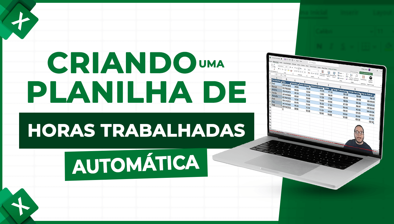 Planilha de Horas Trabalhadas Excel – Planilha Automática