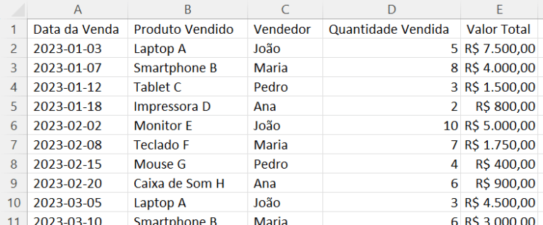 Como Gerar Bases de Dados com o ChatGPT para Excel