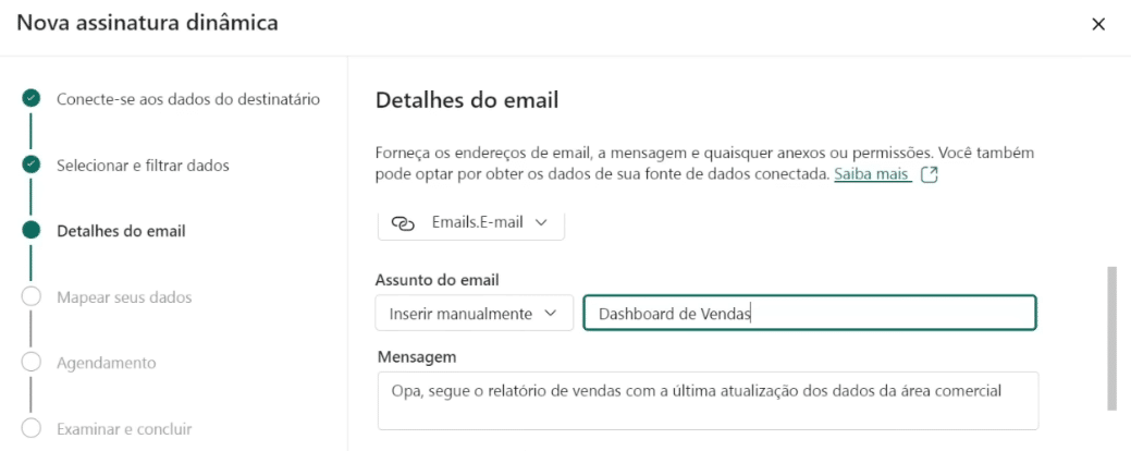 Enviar Relatórios Personalizados por E-mail com Power BI