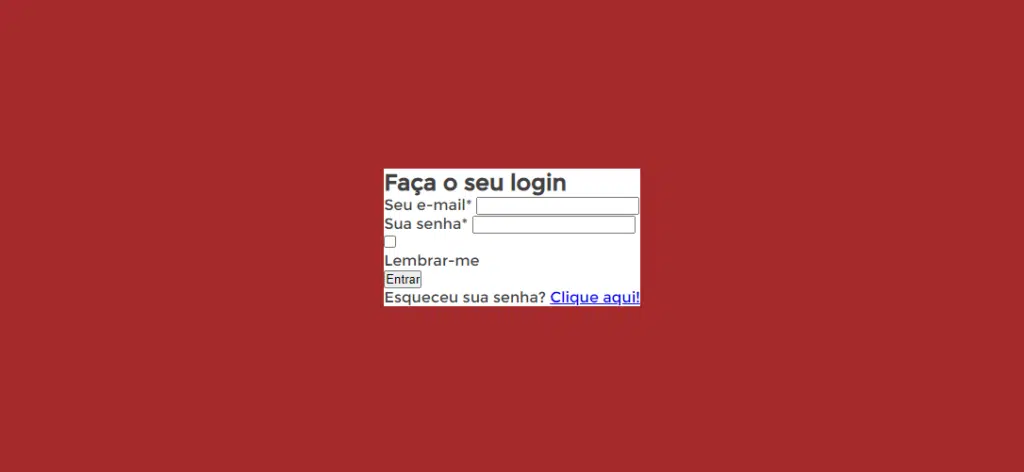 Formulário de Login em HTML e CSS – Criando seu Projeto