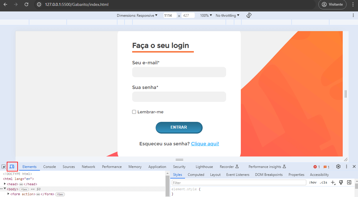 Formulário de Login em HTML e CSS – Criando seu Projeto