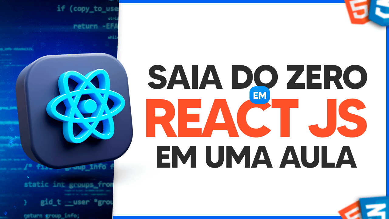Como sair do ZERO no React JS em APENAS UMA AULA