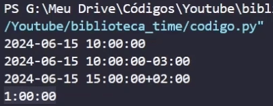 Fuso Horário no Python e Horário de Verão no Python