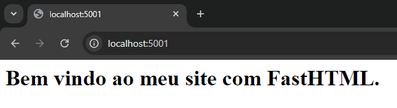 Como Criar Webapps Com Python Fasthtml