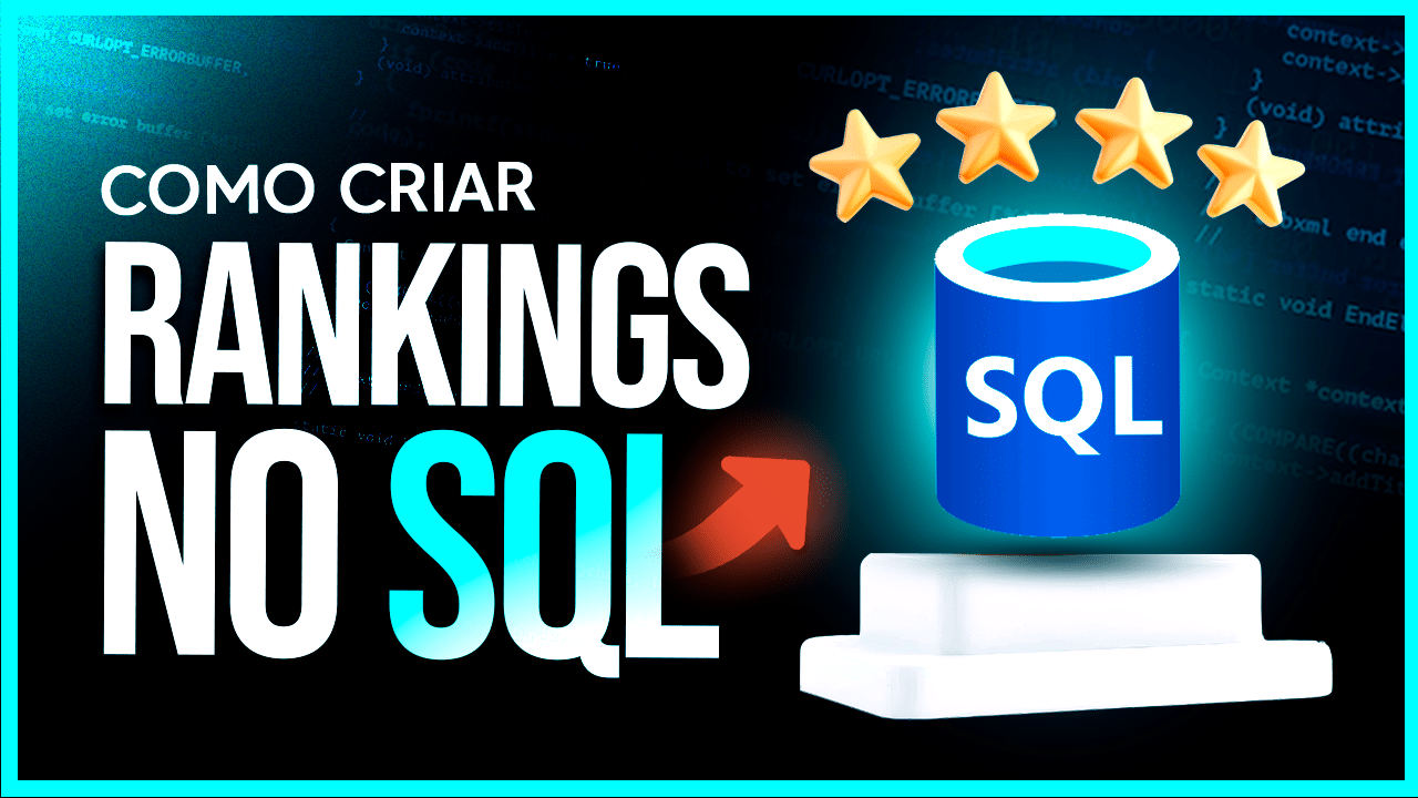 Como criar rankings no SQL: rank e dense_rank