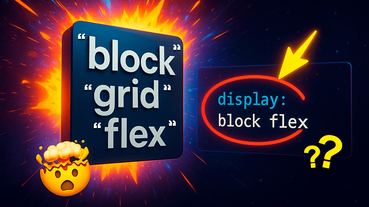 Display CSS: Nova Sintaxe e Como Usar (Guia 2025)