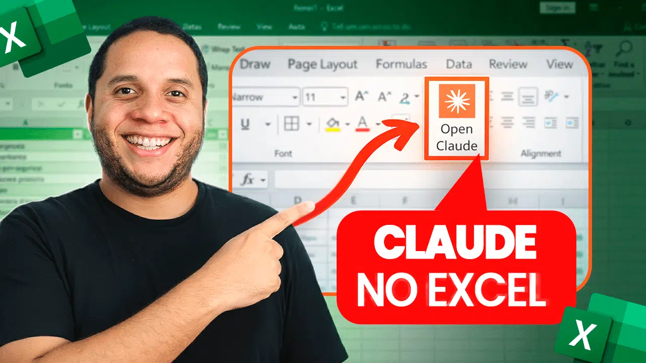 Claude no Excel: a IA que trabalha na sua planilha