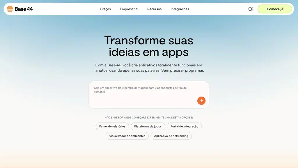 O que é Base44 e como criar apps com IA?